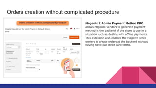 Magento 2 admin payment method pro | PPT