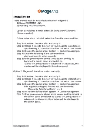 Magento 2 Auto Cancel Order | PDF | Computing | Technology & Computing