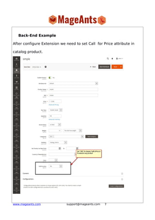 Magento 2 call for price | PDF