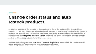 Magento 2 Cancel Order | PPT