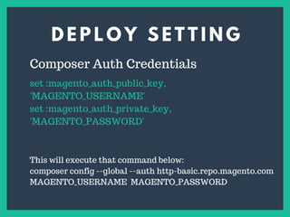 Magento 2 Capistrano Deploy | PPT
