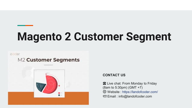 Magento 2 Customer Segment | PPT