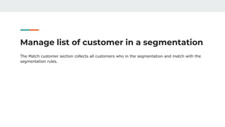 Magento 2 Customer Segment | PPT