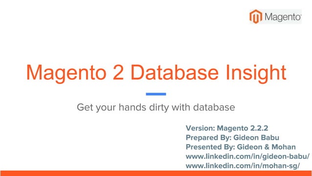 Magento2dbschema1 180607144053 | PPT