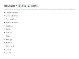 Magento 2 Design Patterns | PPT