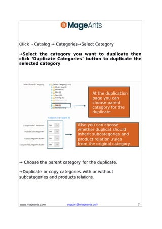 Magento 2 Duplicate Category | PDF