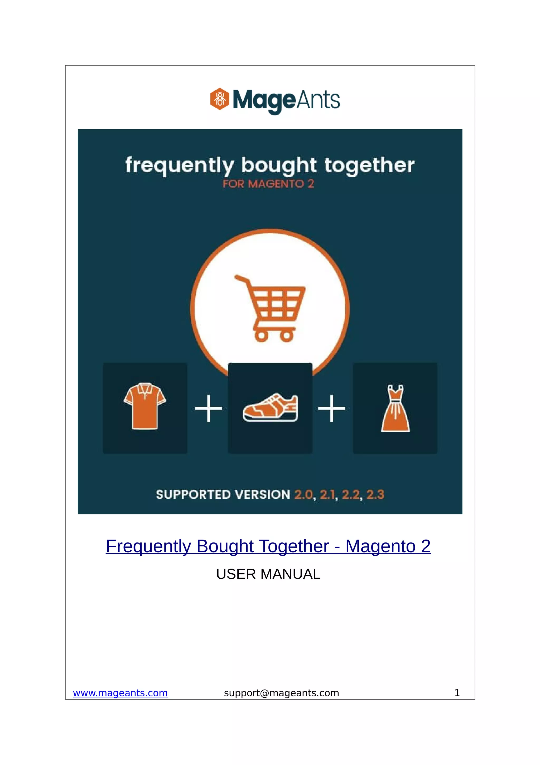Magento 2 Frequently Bought Together | PDF | Computing | Technology & Computing