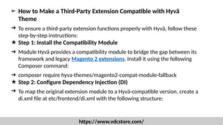 Magento 2 Hyvä Theme Extension Compatibility: A Comprehensive Guide | PPTX
