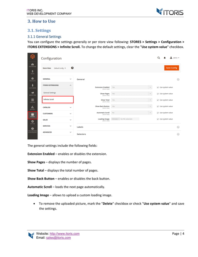 Magento 2 Infinite Scroll Extension By ITORIS INC | PDF