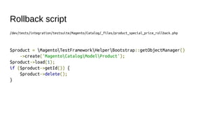 Magento 2 integration tests | PPT