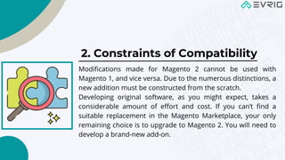 Magento 2 Migration Issues: Top 7 Most Common Challenges to Consider | PPT