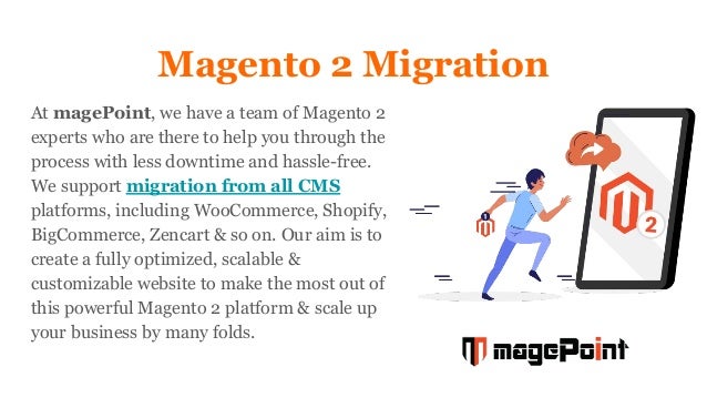 Magento 2 migration services | PDF | Web Development | Internet