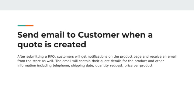 Magento 2 Request For Quote | PPTX