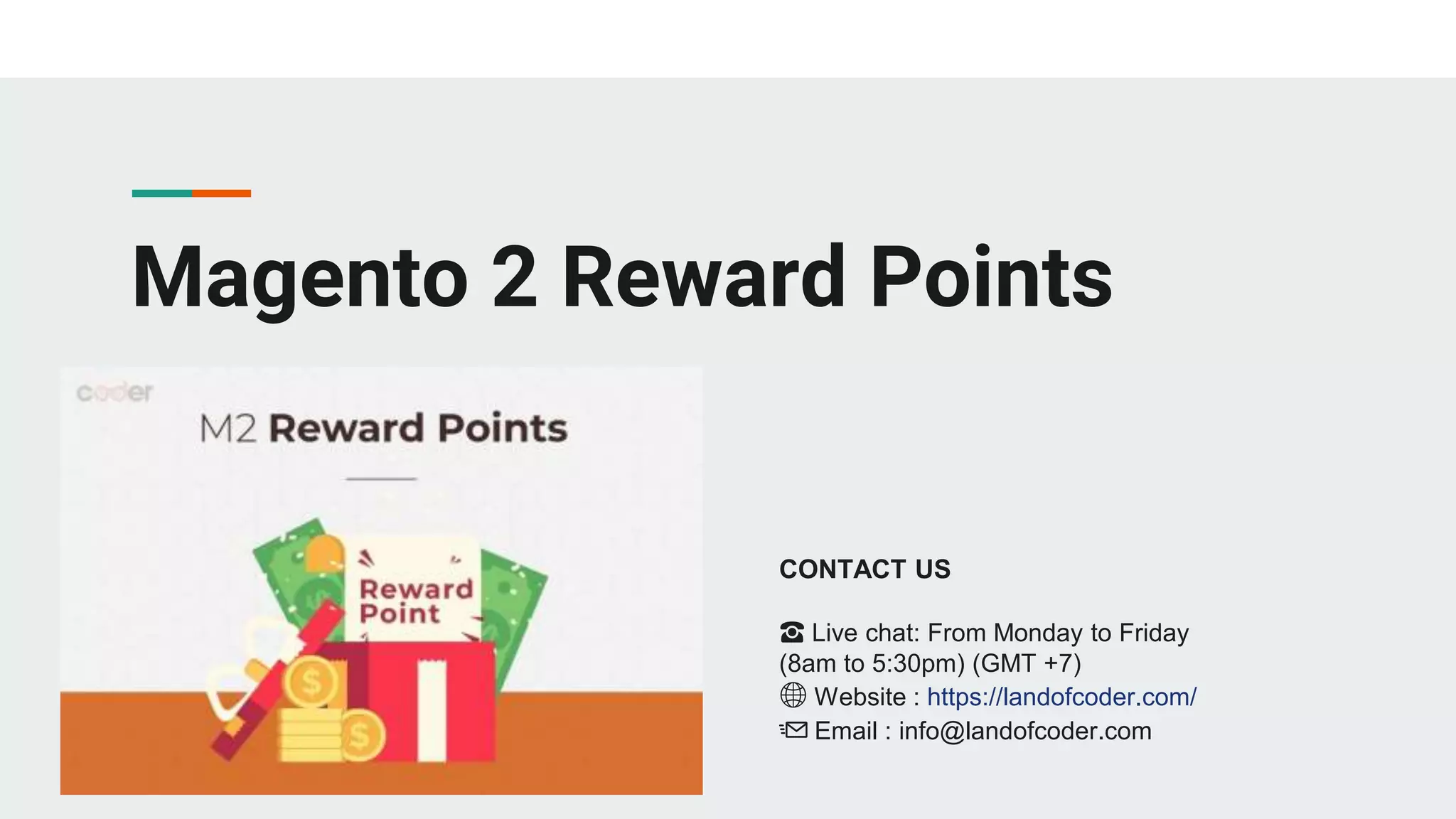Magento 2 Reward Points | PPTX | Coupons and Discounts | Shopping