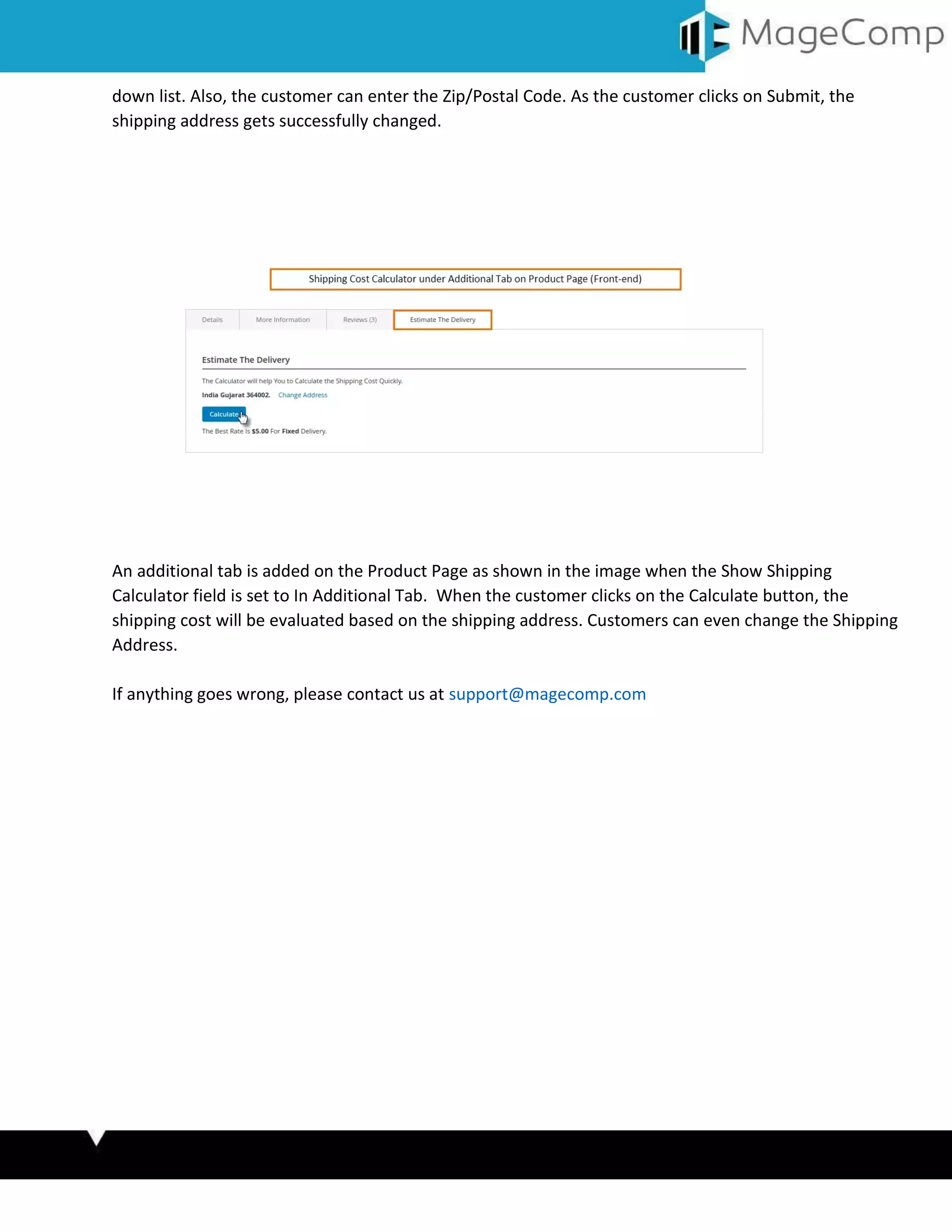 Magento 2 Shipping Calculator Extension | PDF