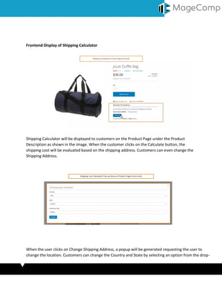 Magento 2 Shipping Calculator Extension | PDF