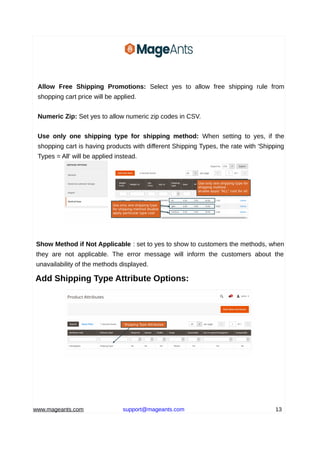Magento 2 shipping table rates | PDF