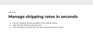 Magento 2 Table Rate Shipping | PPT | Free Download