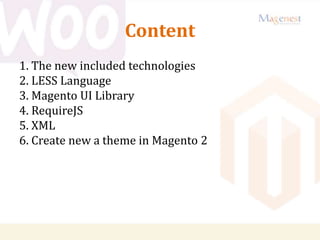 Magento 2 Theme Trainning for Beginners | Magenest | PPT