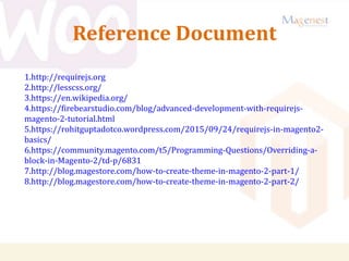 Magento 2 Theme Trainning for Beginners | Magenest | PPT