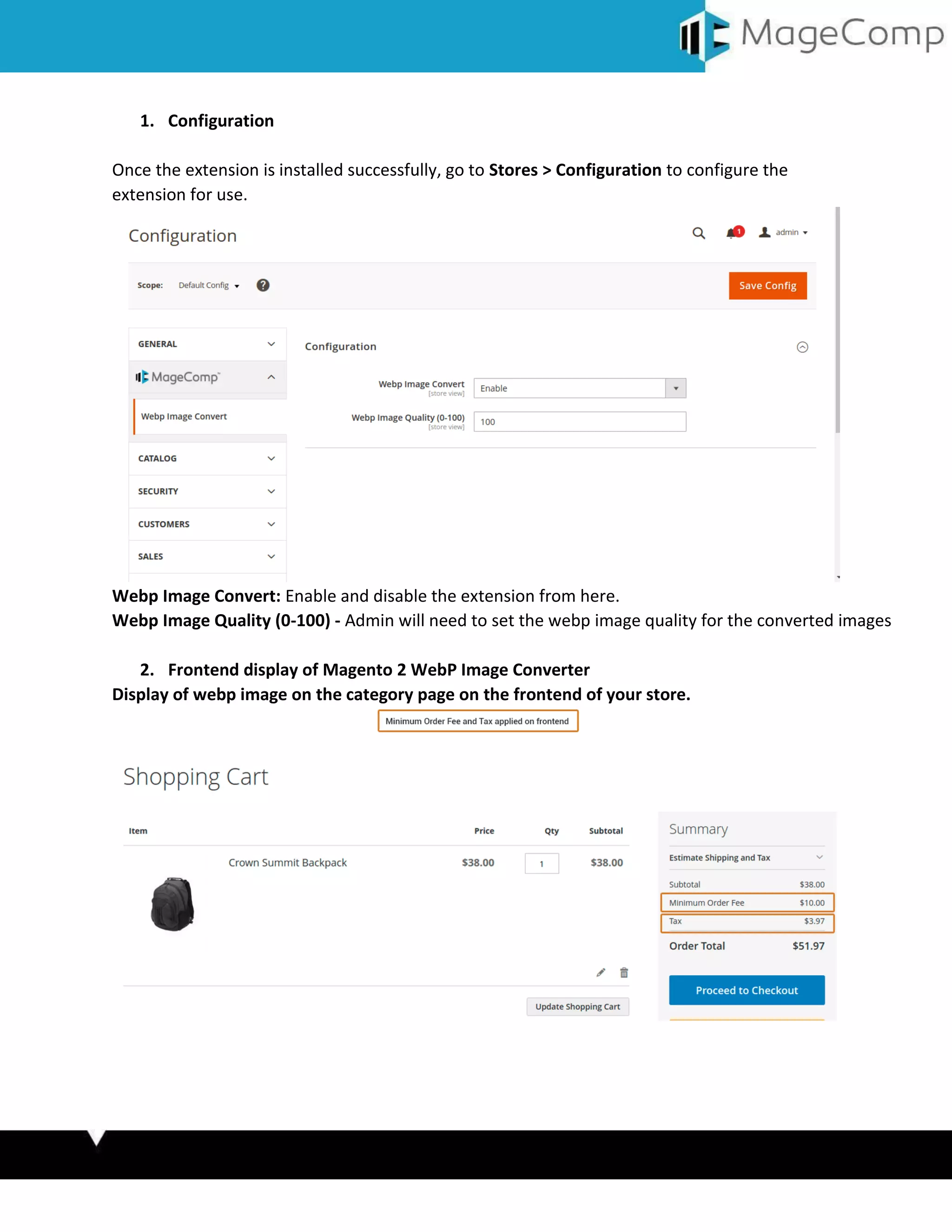 Magento 2 WebP Image Converter Extension | PDF