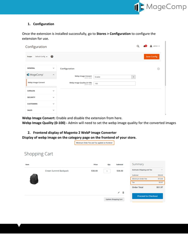Magento 2 WebP Image Converter Extension | PDF