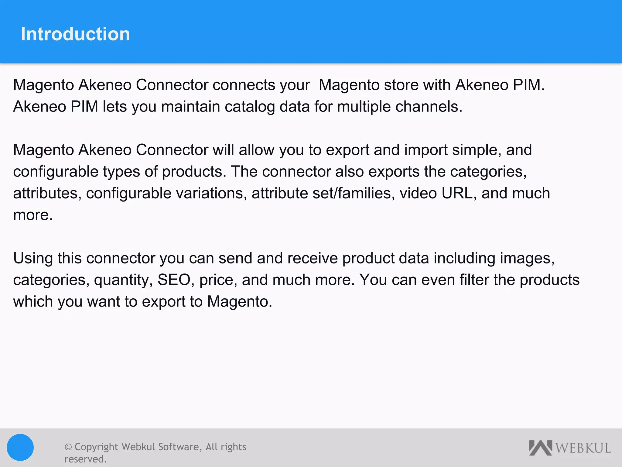 Magento Akeneo PIM Connector | PPTX