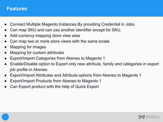 Magento Akeneo PIM Connector | PPTX