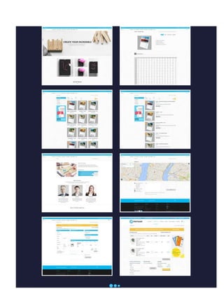 Magento calendar responsive printing website theme | PDF
