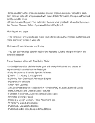Magento calendar responsive printing website theme | DOCX | Web Design and HTML | Internet