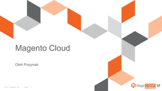 Magento Cloud - Introduction | PPT