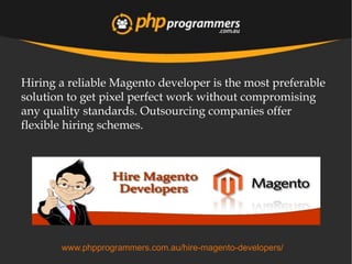 Magento developers | PPT