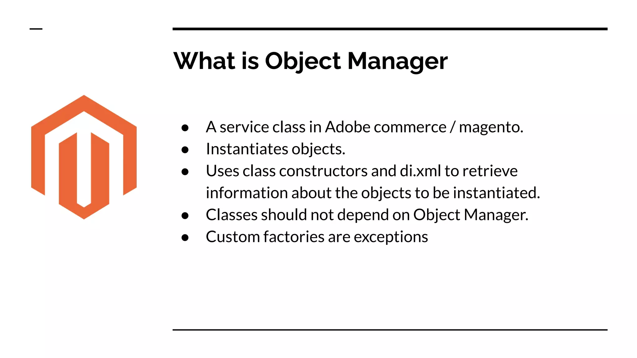 Magento 2 Dependency Injection Ppt