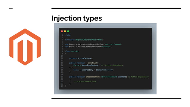 Magento 2: Dependency Injection | PPT