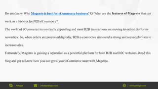 Magento eCommerce B2B Features | PDF