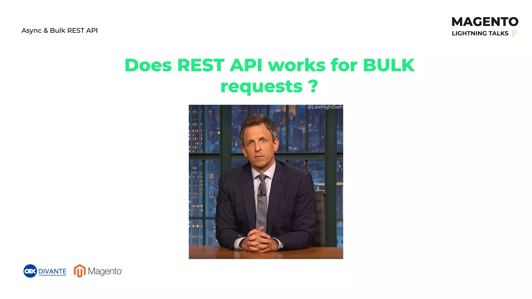 Async & Bulk REST API new possibilities of communication between systems | PPT