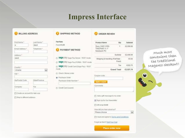 Magento One Page Checkout | PPT