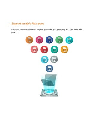 Magento order upload extension | PDF