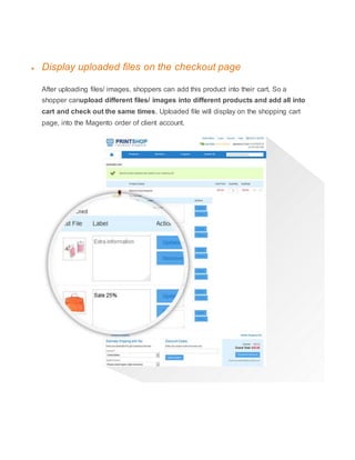 Magento order upload extension | PDF