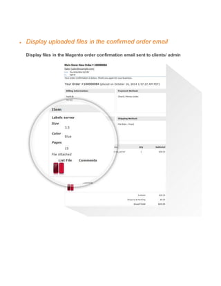Magento order upload extension | PDF