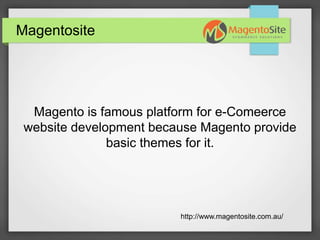 Magentosite | PPT