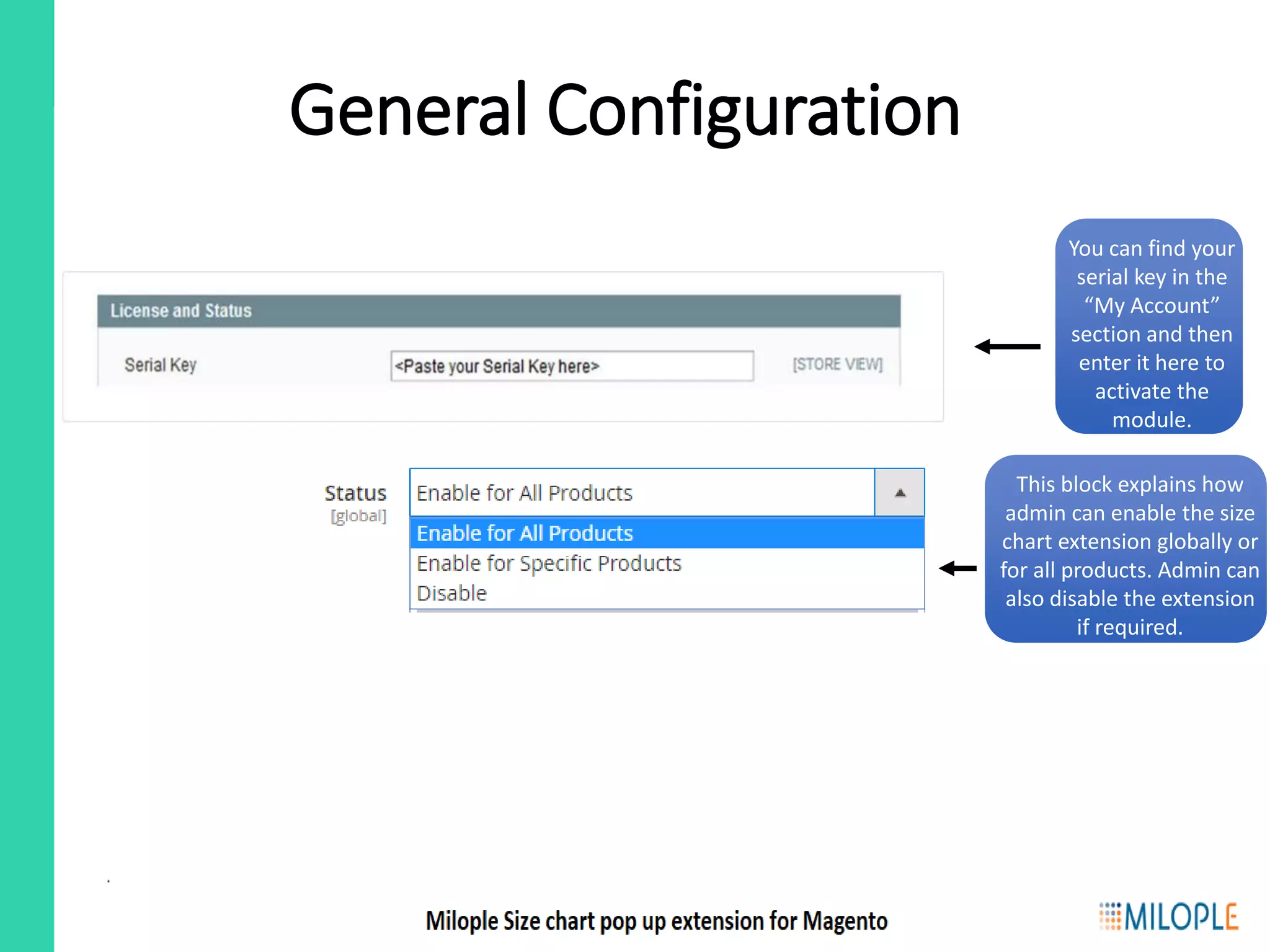 Magento size chart pop up extension: User Guide | PPTX