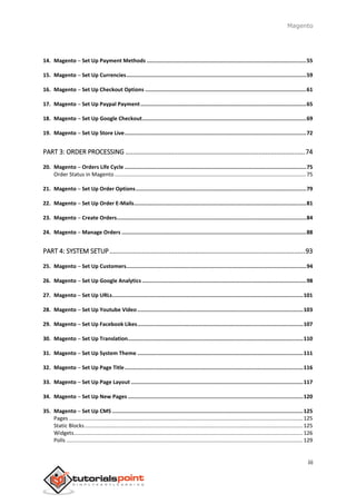 Magento tutorial | PDF