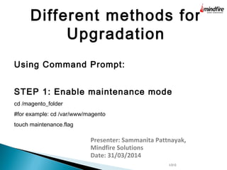 Issues and solutions for Magento upgrade(1.8.0.1) | PPT