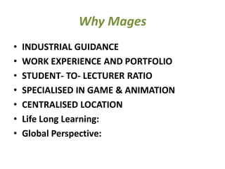 Mages Institute in Singapore | PPT
