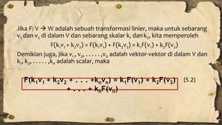matematika geodesi-transformasi linier | PPTX