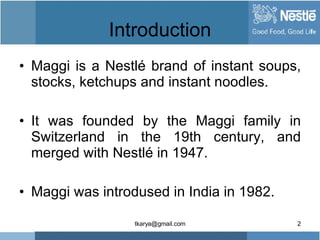 Maggi | PPT