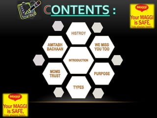A case study on Maggi crisis | PPTX