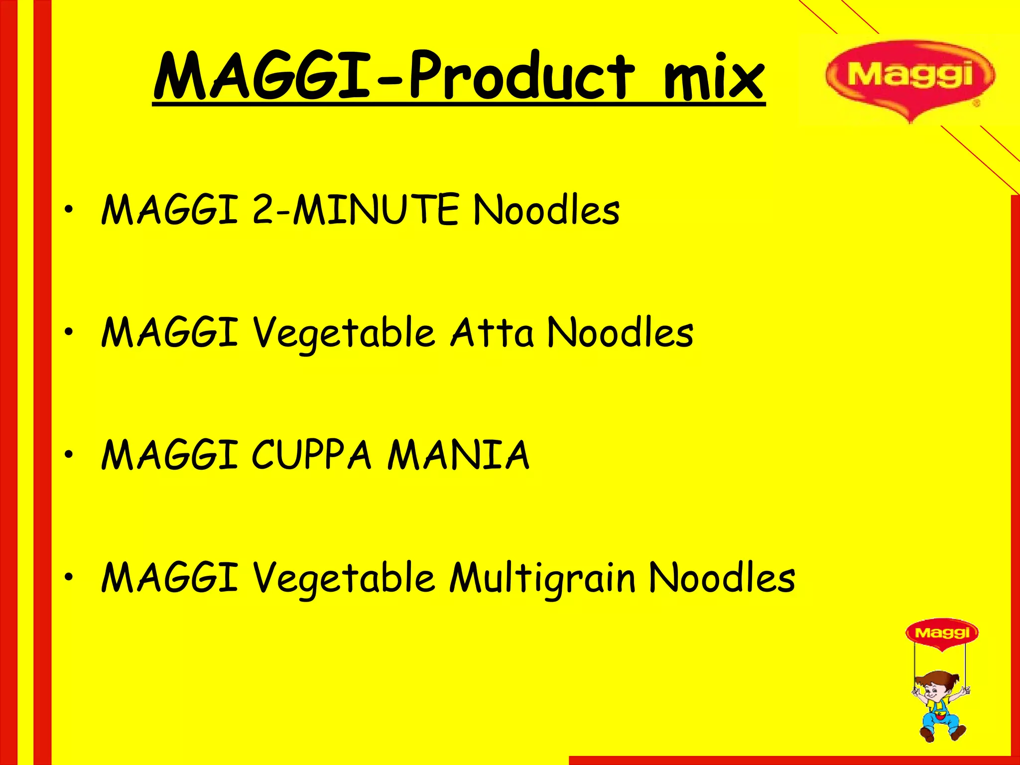 MAGGI BEST MARKETING STRATEGIES | PPT