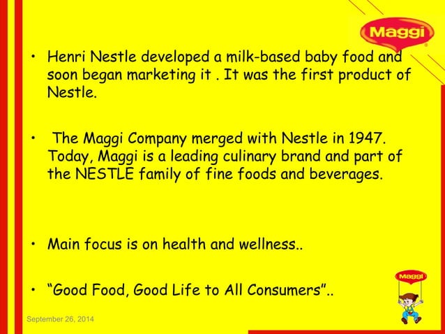 MAGGI BEST MARKETING STRATEGIES | PPT
